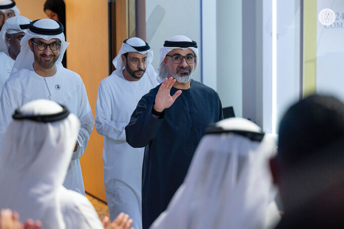 Khaled bin Mohamed bin Zayed attends Mohamed bin Zayed University of Artificial Intelligence ...